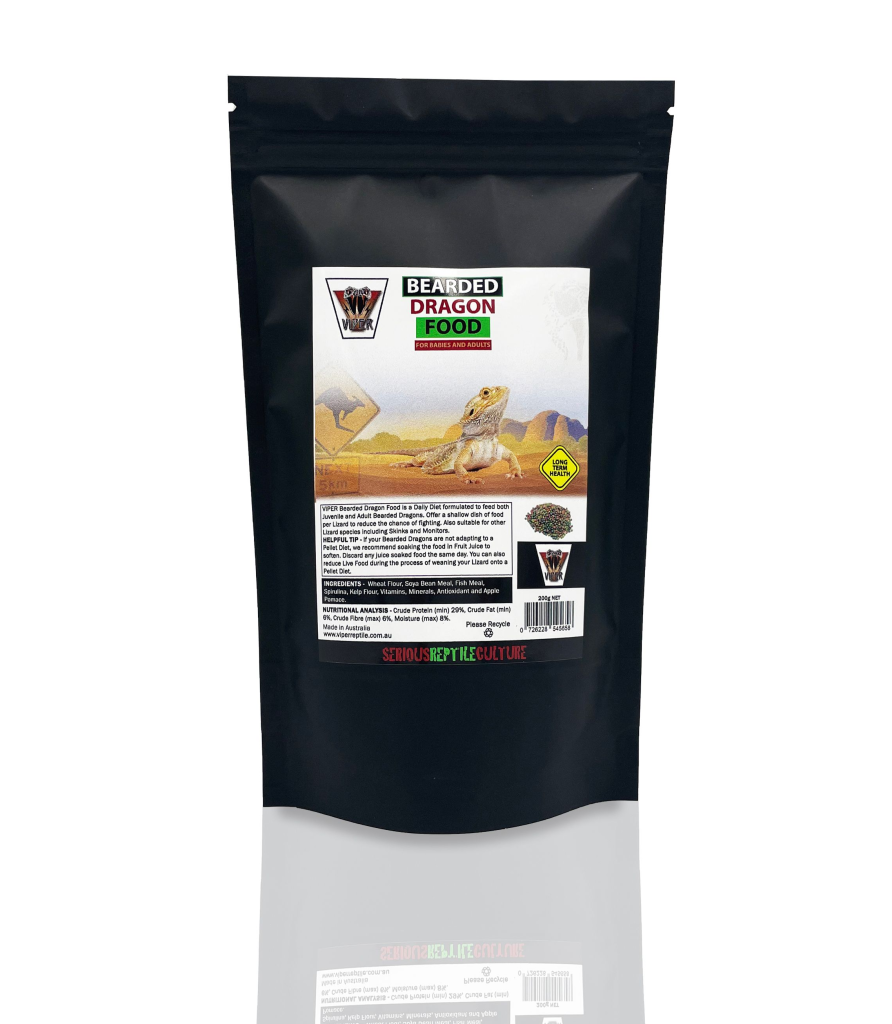 Bearded Dragon Food | Buy Online | Viper Reptile